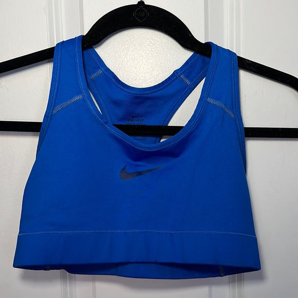Nike | Intimates & Sleepwear | Cobalt Blue Nike Sports Bra | Poshmark